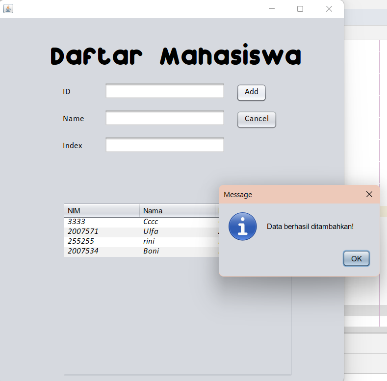 Github Ulfaashila Latihan5dpbo2022