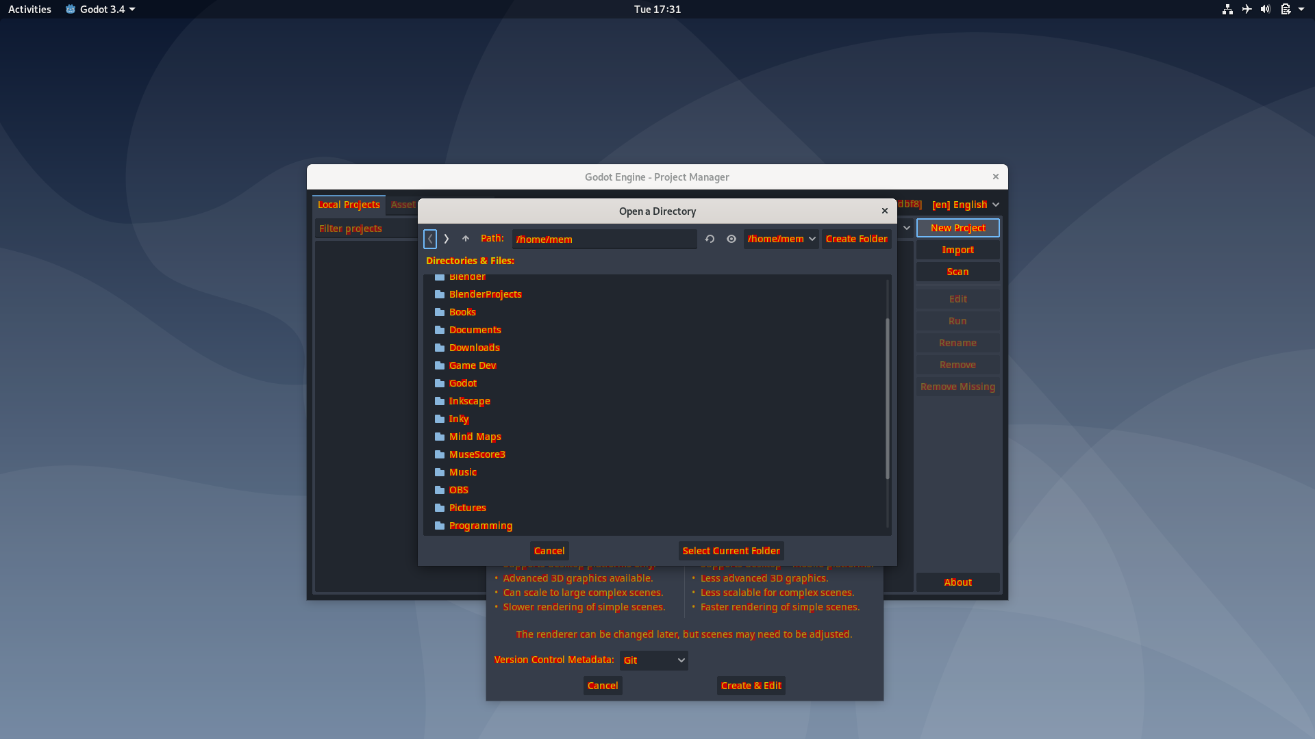 Vulkan: Red and orange lettering on editor interface · Issue #58908 ...