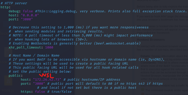 beef hook link don't work on other devices on my network/outside my ...