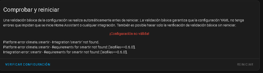 Block issue after update HA core 2023.3.1 · Issue #1025 · smartHomeHub/SmartIR · GitHub