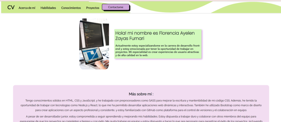GitHub - florzeta/Proyecto-CV-Frontend.ArgPr: Proyecto final intrgrador para el curso de ...