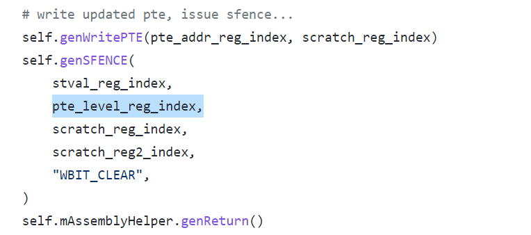 Parameters used to call genSFENCE seem to be not right · Issue #47 · openhwgroup/force-riscv ...