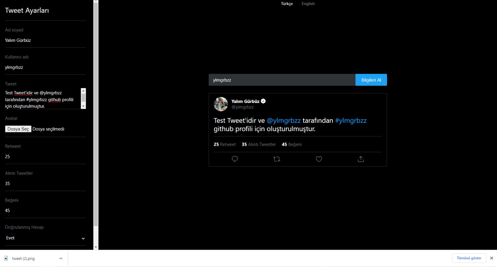 GitHub - ylmgrbzz/Application-For-Creating-Tweets-and-Getting-Data-From-Twitter-With-React ...