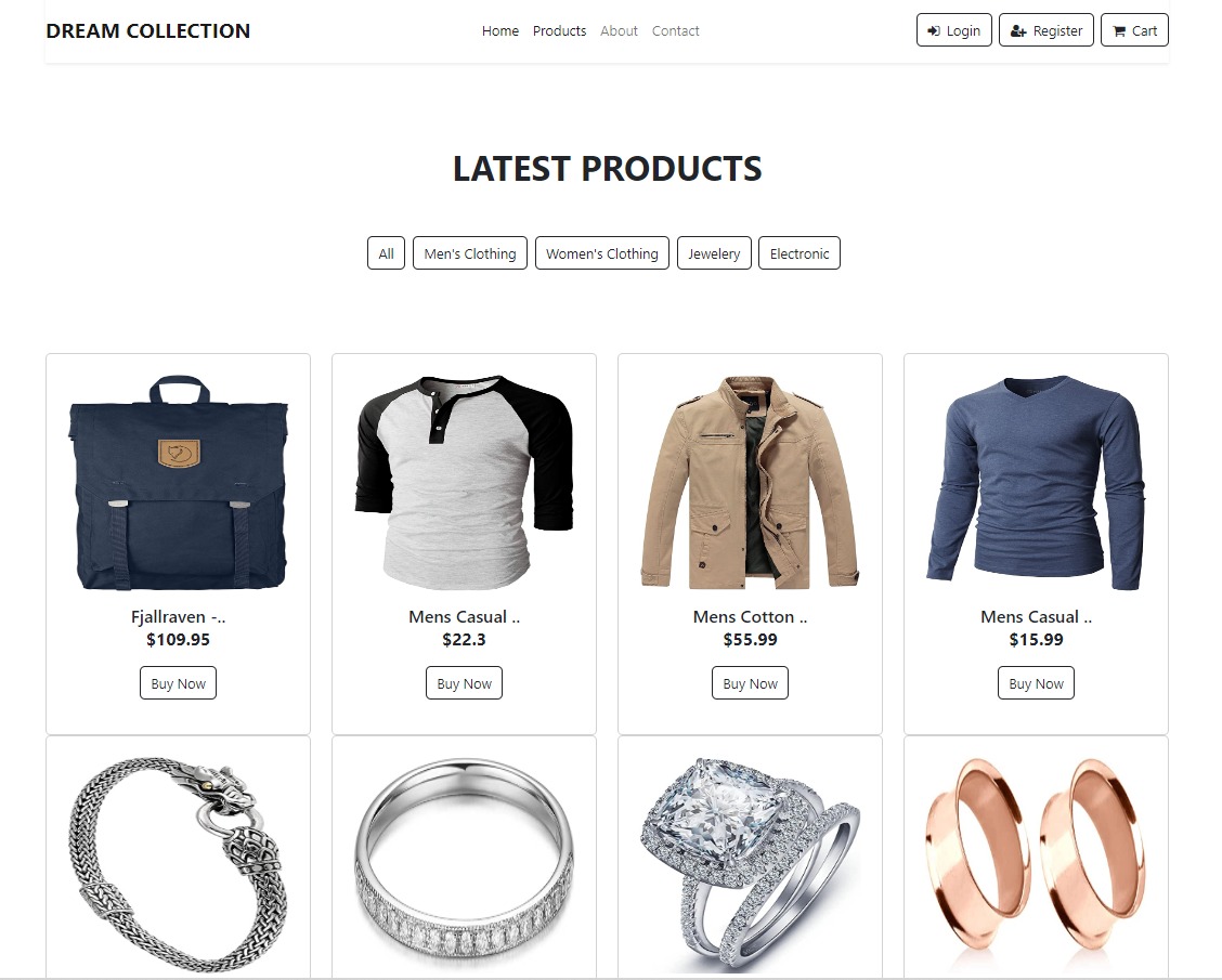 Github Ylmgrbzzecommerce App Bootstrap React Js Router Redux With Fetch Api Ecommerce App