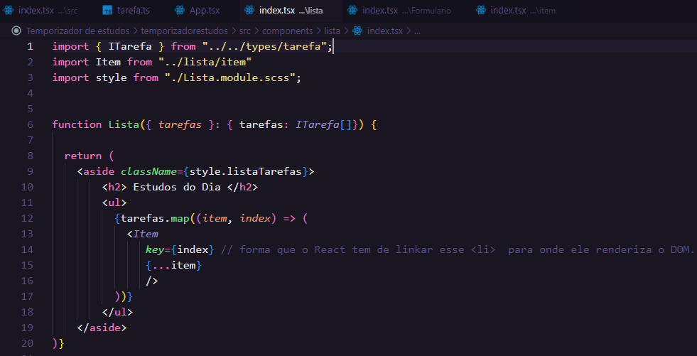 GitHub - CaioEspindola/studies-about-react-with-typeScript: Temporizador de Estudos.