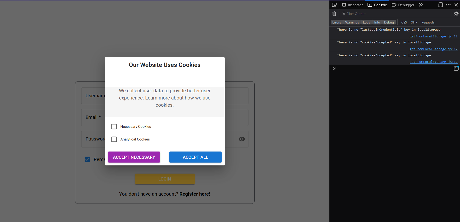 [Bug]: Issue with Local Storage utility · Issue #289 · gbowne1/reactsocialnetwork · GitHub