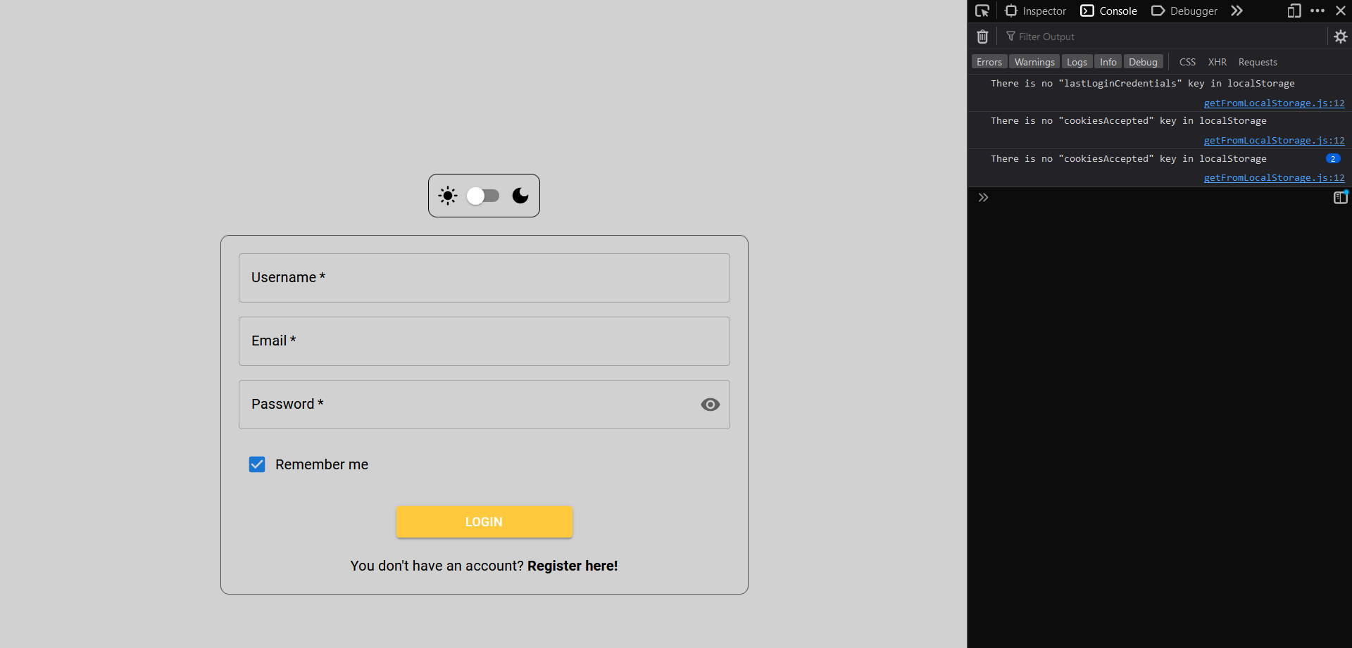 [Bug]: Issue with Local Storage utility · Issue #289 · gbowne1/reactsocialnetwork · GitHub