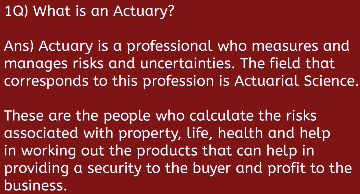 GitHub - MoinDalvs/A_Guide_for_Actuarial_Science: What is Actuarial ...