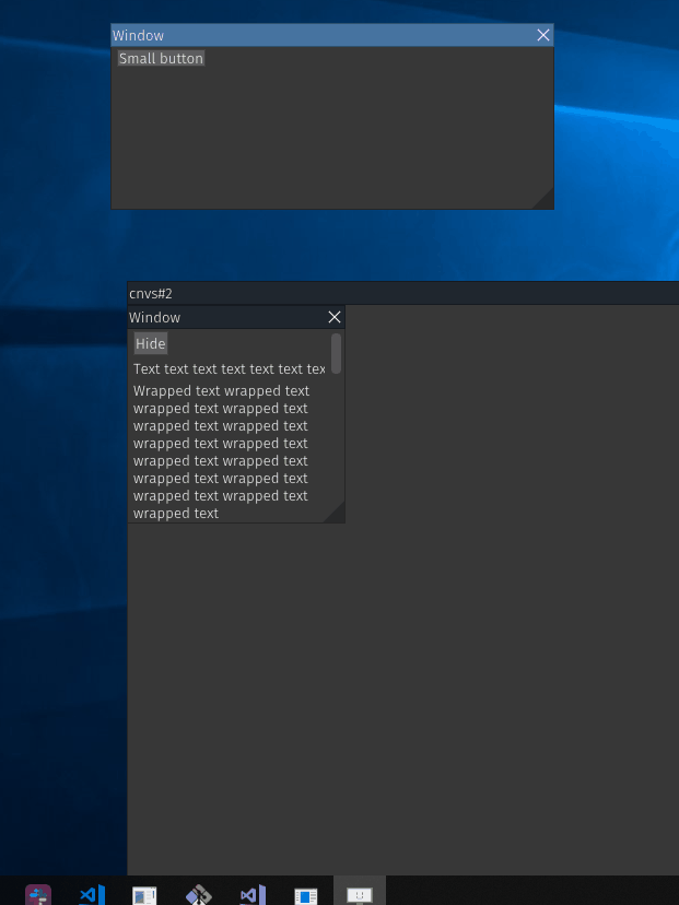Creating window grid · Issue #2470 · ocornut/imgui · GitHub