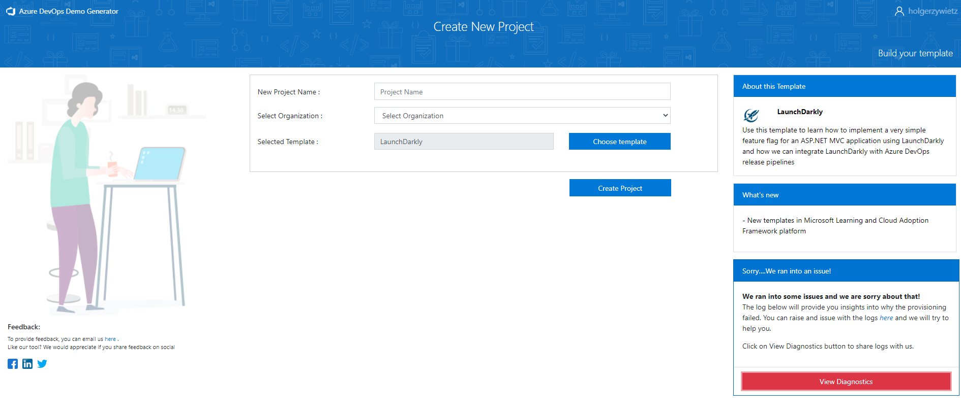 Error while rolling out the LaunchDarkly Template · Issue #598 · microsoft ...