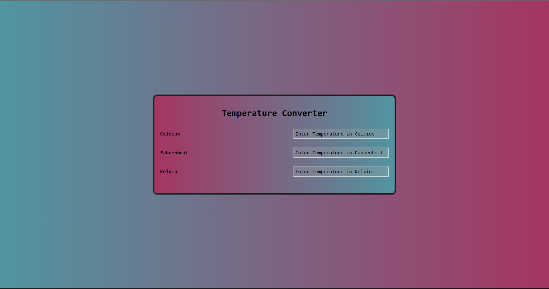 GitHub - Meetjain1512/Temperature-Converter