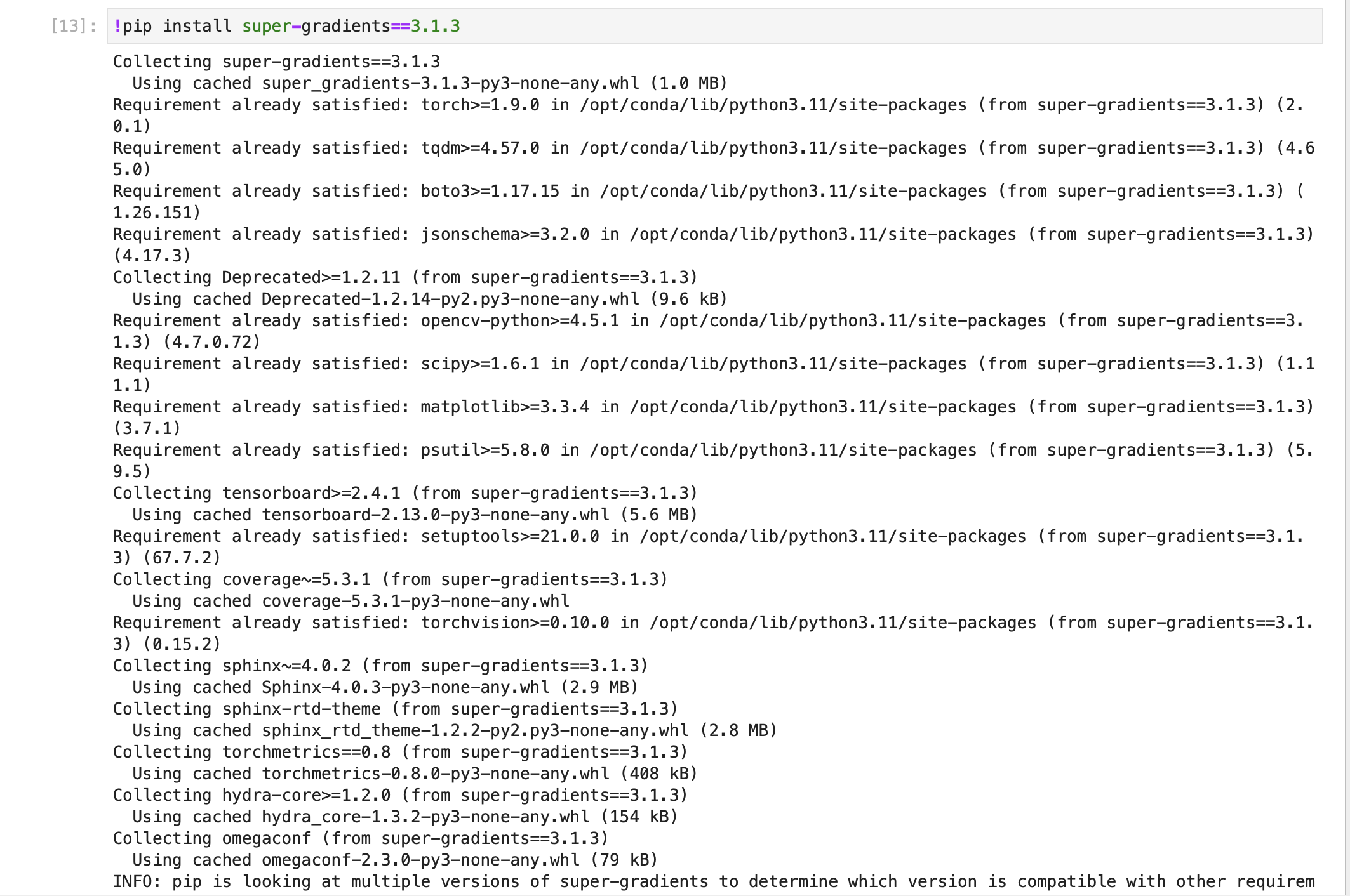 Super-gradients version 3.1.3 is giving import error · Issue #1321 · Deci-AI/super-gradients ...