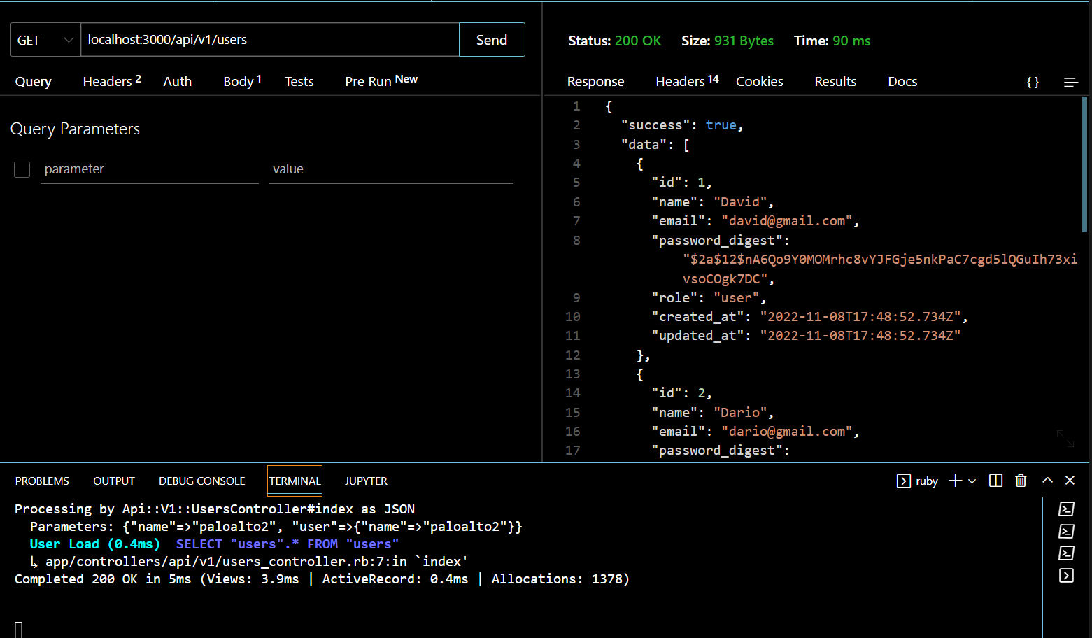 [3pts] Create users controller · Issue #6 · Home-Sharing-Team/final-capstone-Project-Back-End ...