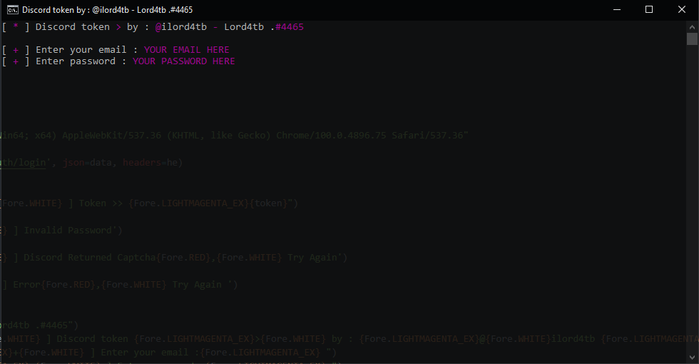 GitHub - 511j/discord-token