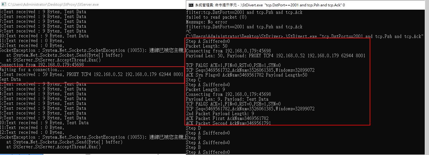 Can't Block TCP Packet · Issue #235 · basil00/WinDivert · GitHub
