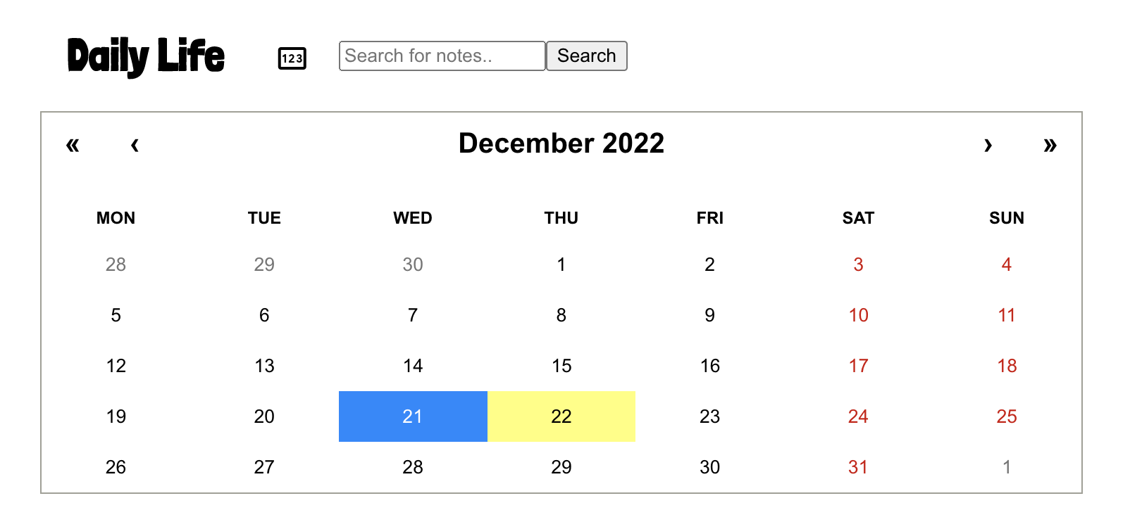 GitHub - HoyeonM/calendar-app: React.js Calendar todo web application