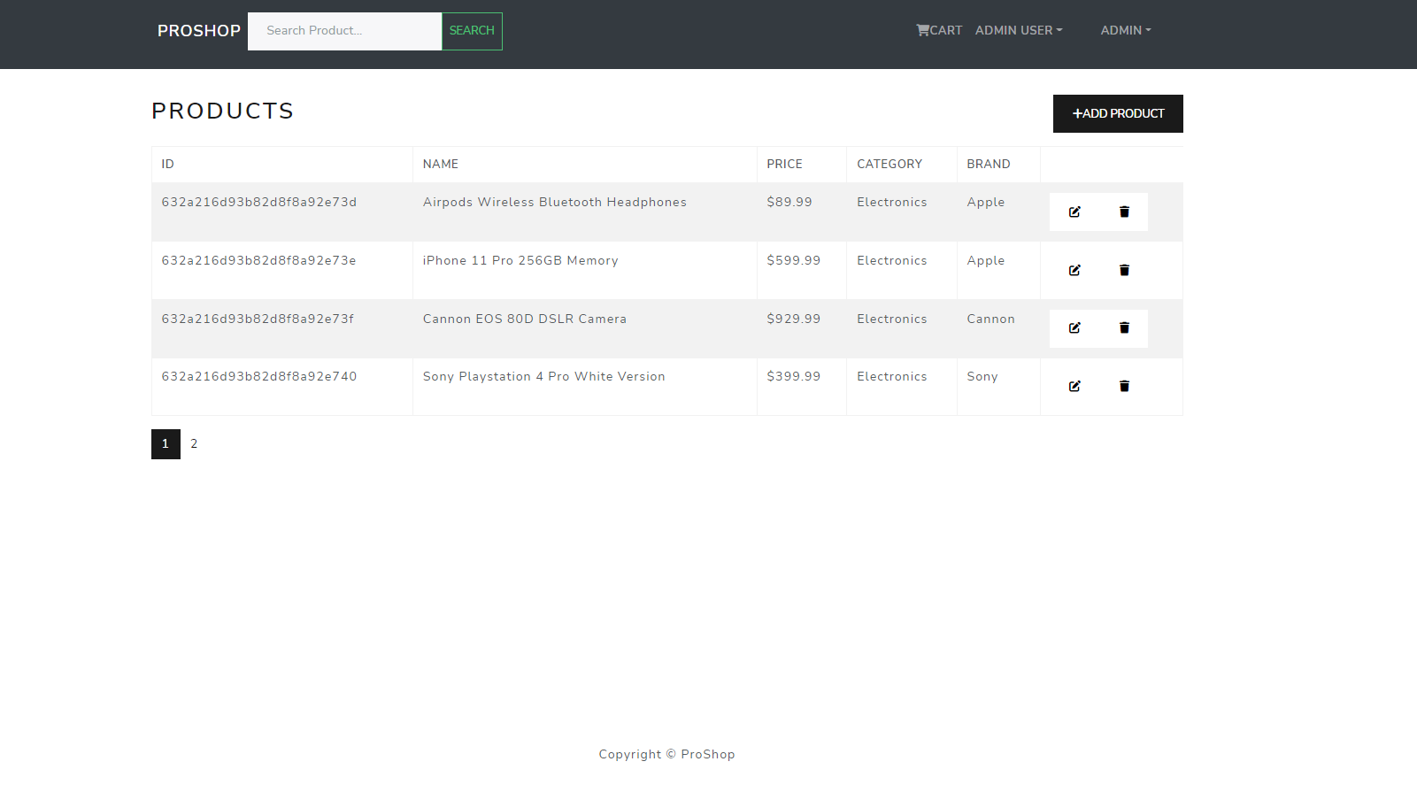 GitHub - Bachir-Ahmed-Rachid/Proshop-E-Commerce-App: E-commerce web ...