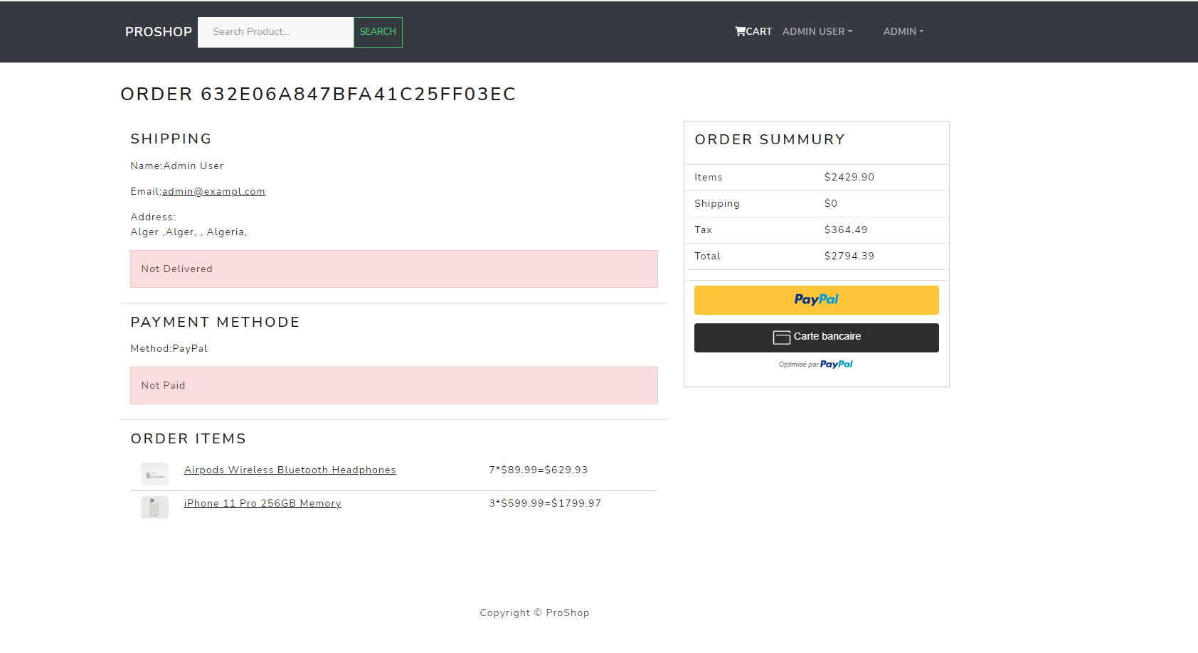 GitHub - Bachir-Ahmed-Rachid/Proshop-E-Commerce-App: E-commerce web ...