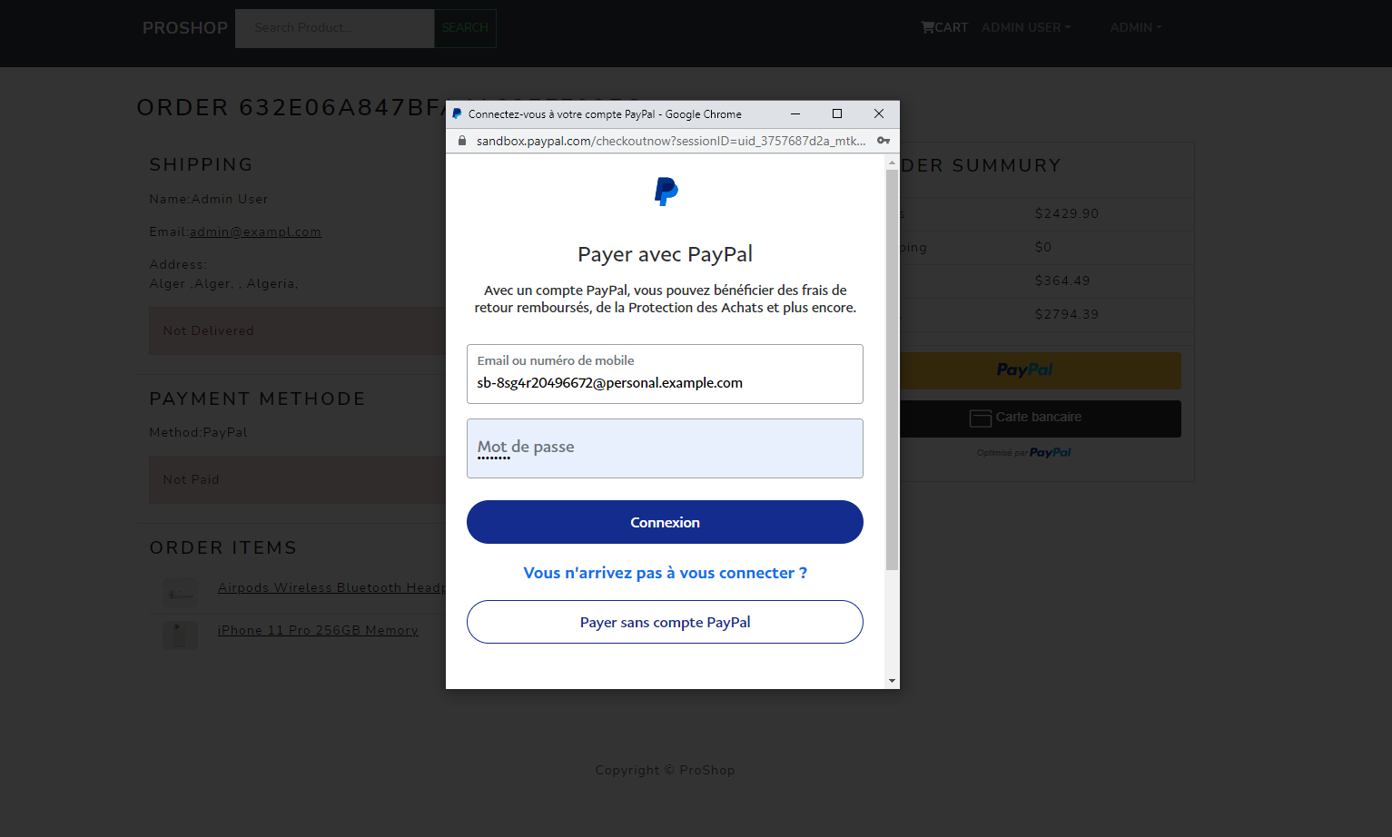 GitHub - Bachir-Ahmed-Rachid/Proshop-E-Commerce-App: E-commerce web application built using the ...