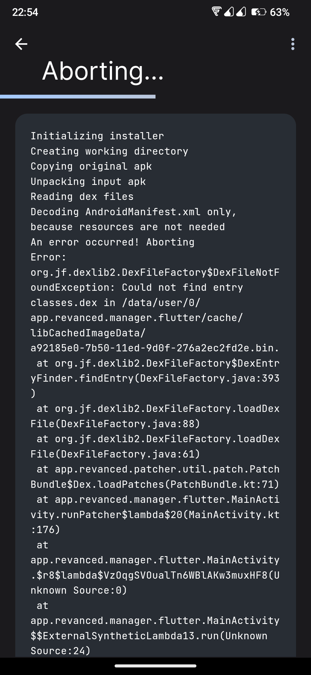 Erro ao patchear YouTube Music · Issue #588 · ReVanced/revanced-manager · GitHub