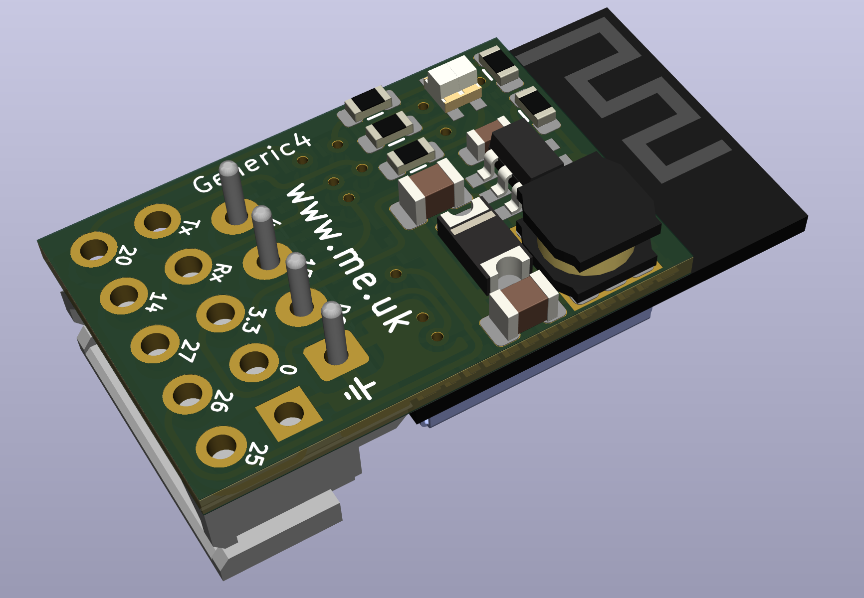 GitHub - revk/ESP32-Generic: Simple generic ESP32 based PCB design ...