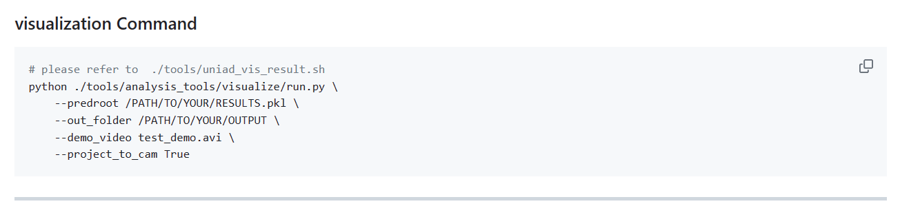 Question about visualization · Issue #130 · OpenDriveLab/UniAD · GitHub