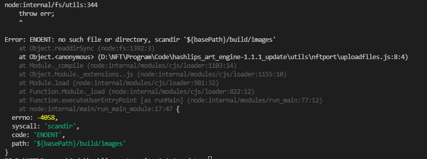 [Bug]:Error: ENOENT: no such file or directory, scandir '${basePath}/build/images' · Issue #104 ...