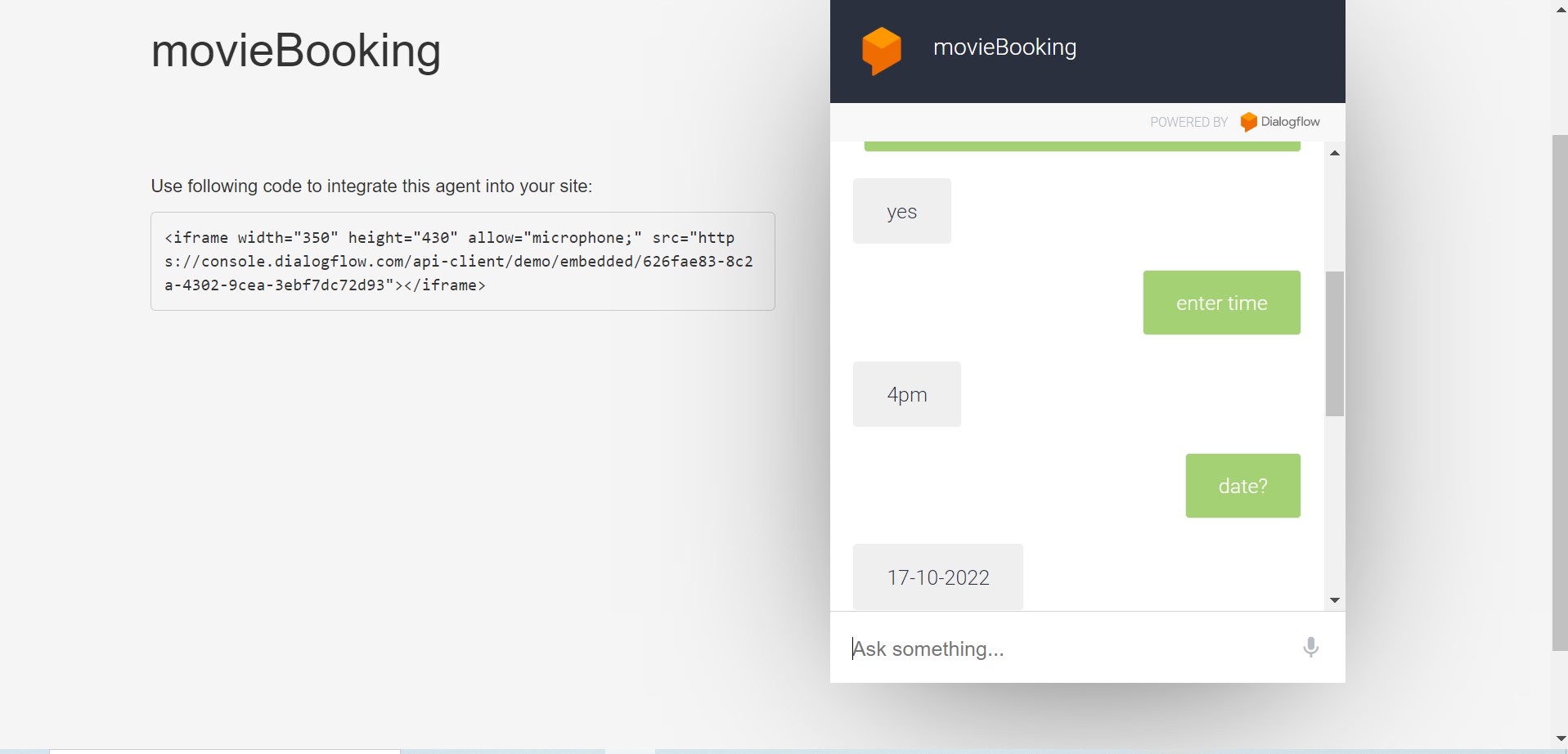 GitHub - ganji-rajesh/chatbot: chatbot for movie booking