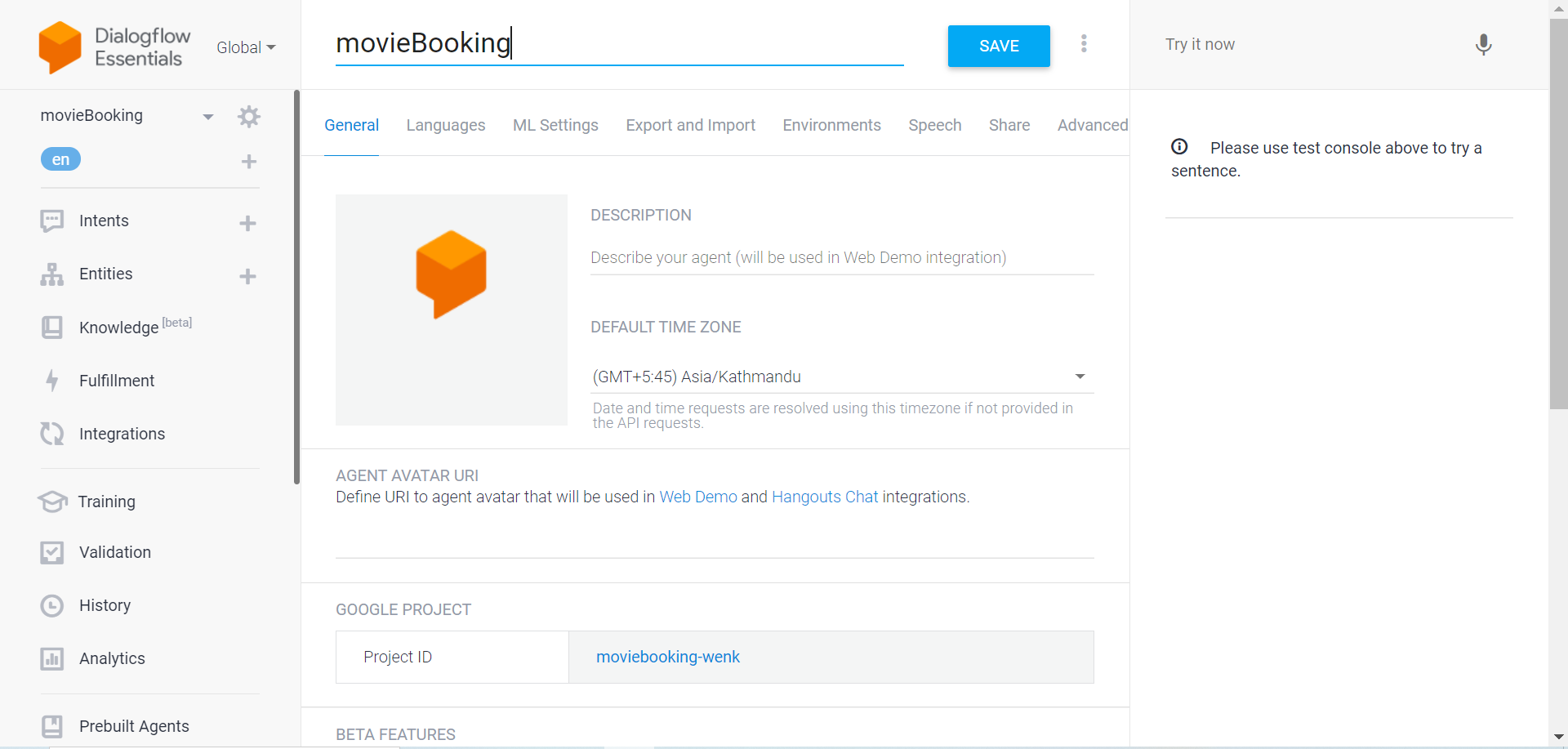 GitHub - ganji-rajesh/chatbot: chatbot for movie booking