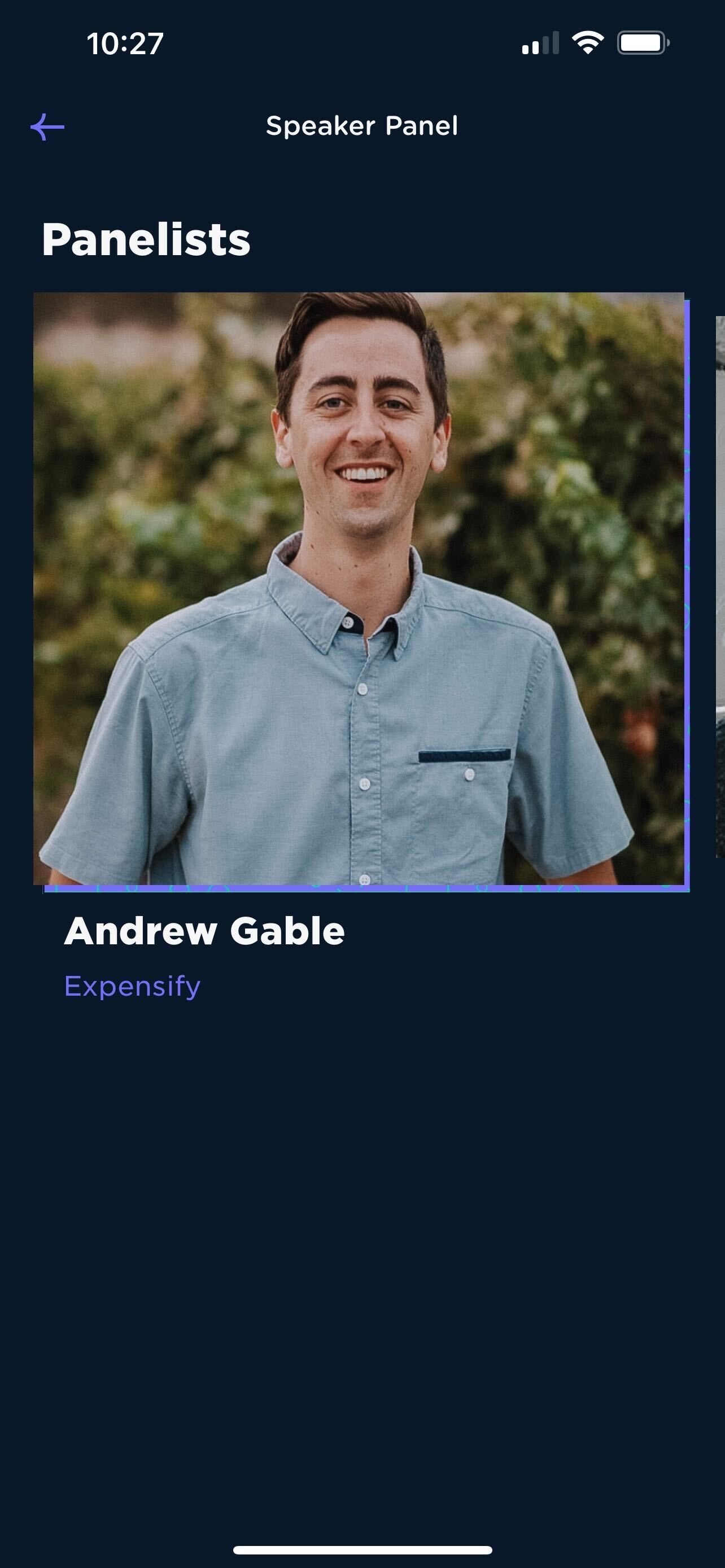 Multi-scroll Width Issue - Multi Speakers · Issue #87 · infinitered/ChainReactApp2023 · GitHub