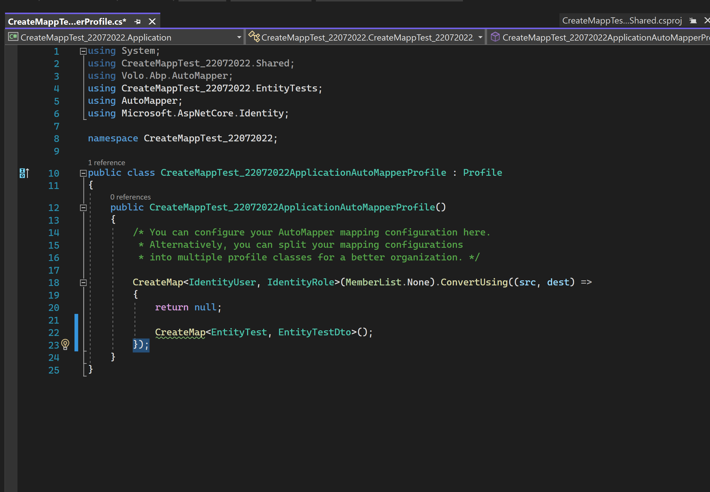 Suite CreateMap Error with custom map definition · Issue #13331 ...