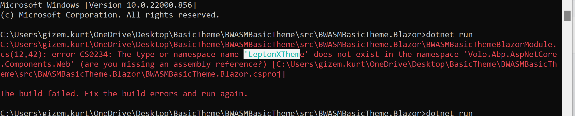 Cli: Fix theme selection for basic theme (blazor) · Issue #13904 · abpframework/abp · GitHub