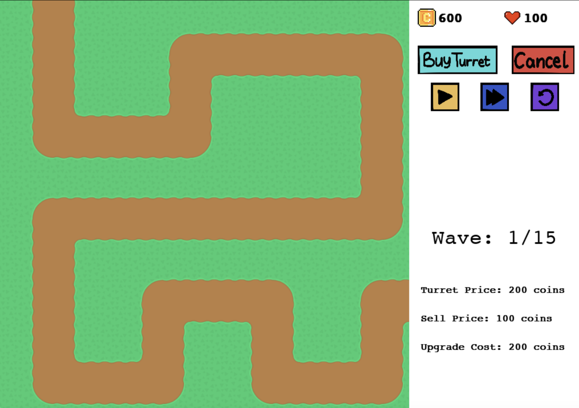 Github Tasoavcitower Defence Game Tower Defence Game Made Using Pythons Pygame Library