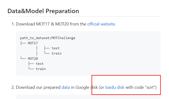 权重之类的数据下载可以放个百度云连接吗？没vpn,下载太慢了, 对国内的人不是很友好呀..... · Issue #13 · dyhBUPT/StrongSORT · GitHub