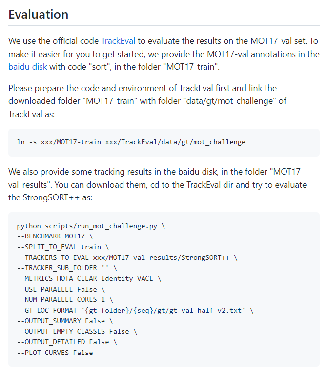 Evaluating on MOT17 and MOT20 · Issue #27 · dyhBUPT/StrongSORT · GitHub