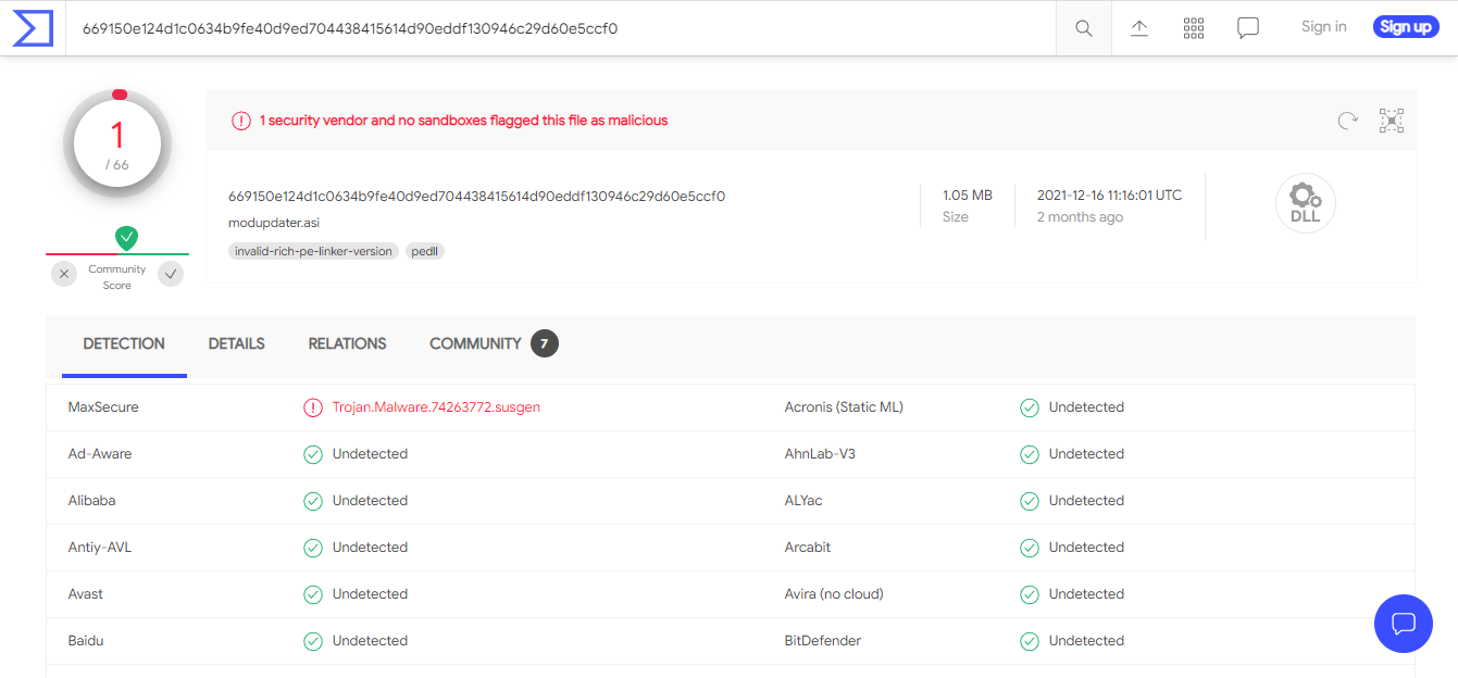 modupdater.asi accused as trojan · Issue #92 · CookiePLMonster/SilentPatchBully · GitHub