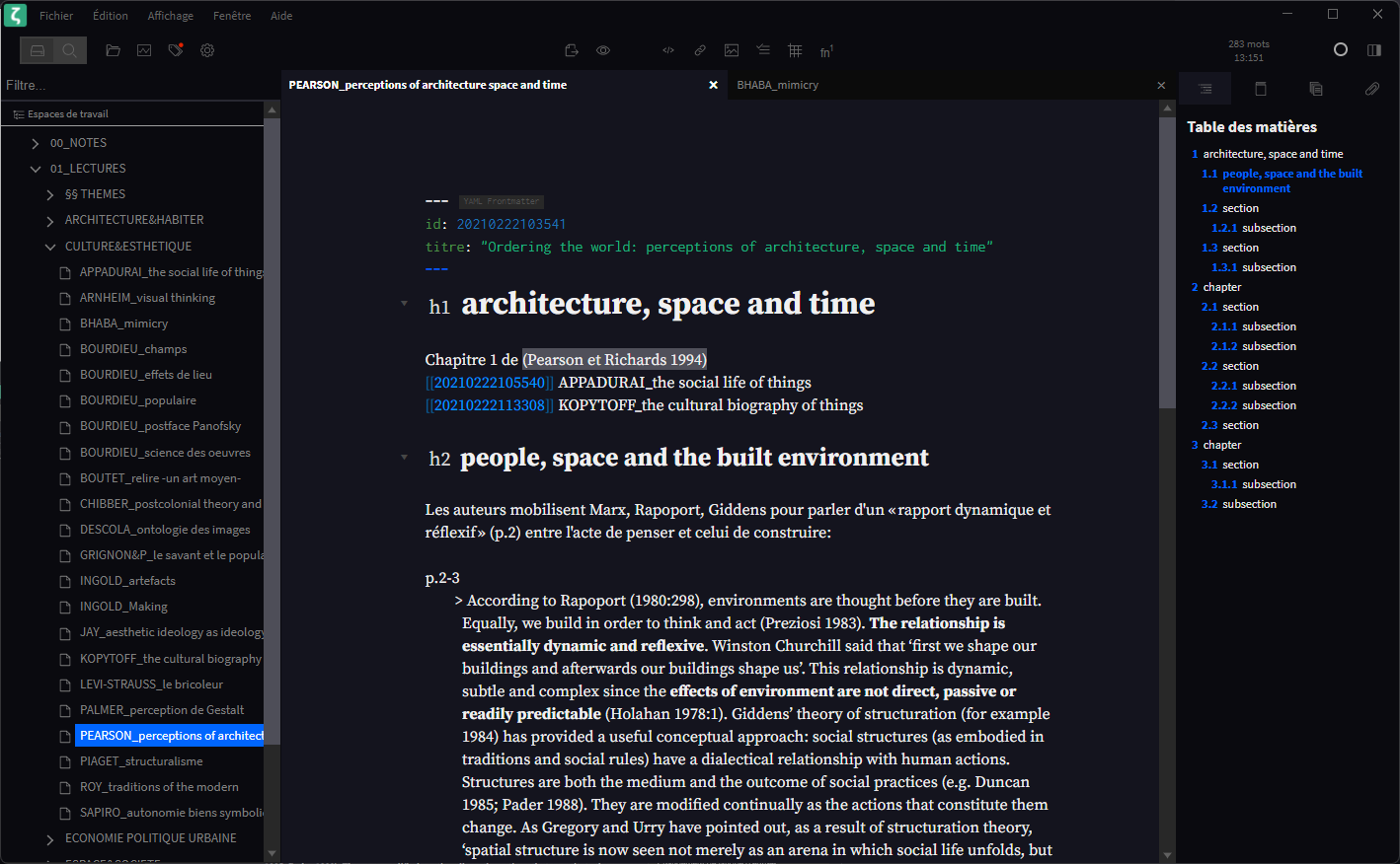 somewhat "minimal" custom CSS theme · Zettlr Zettlr · Discussion #3211 · GitHub