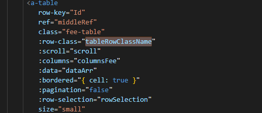 table row-class 怎么没效果，都不进入函数中，使用版本是2.23 · Issue #1553 · arco-design/arco-design-vue · GitHub