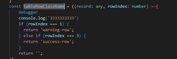 table row-class 怎么没效果，都不进入函数中，使用版本是2.23 · Issue #1553 · arco-design/arco-design-vue · GitHub