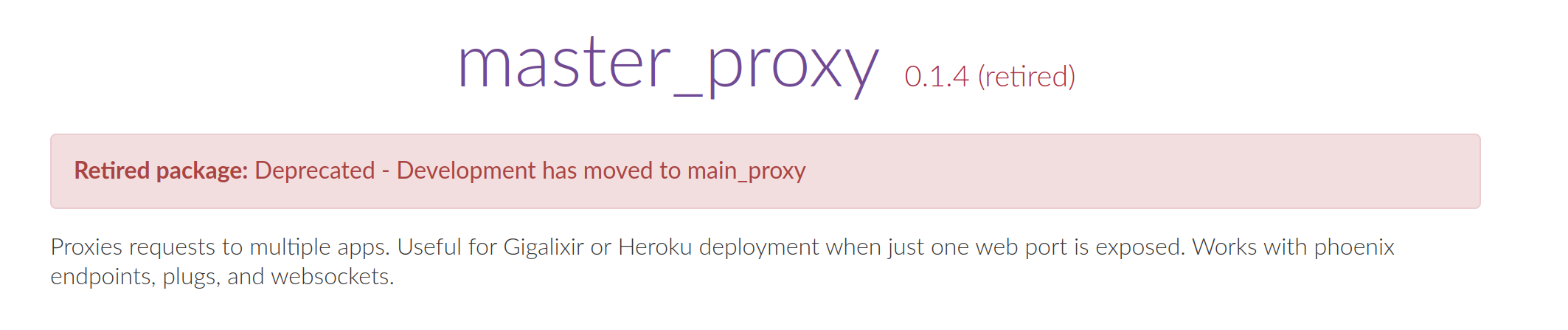 Mark master_proxy as deprecated on hex · Issue #25 · Main-Proxy/main ...