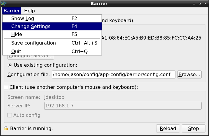 Barrier Not Fully Starting On Linux Server · Issue 801 · Input Leapinput Leap · Github