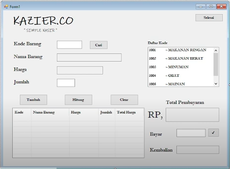 GitHub - etziv/Simple-Kasir-Visual-Basic