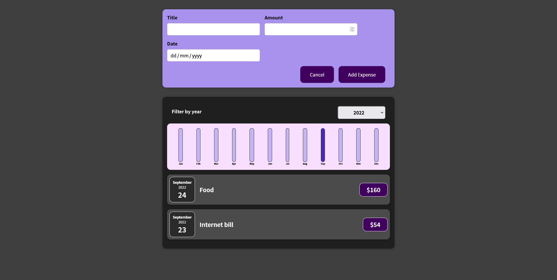 GitHub - mkdrx/expense-tracker: Simple Expense Tracker