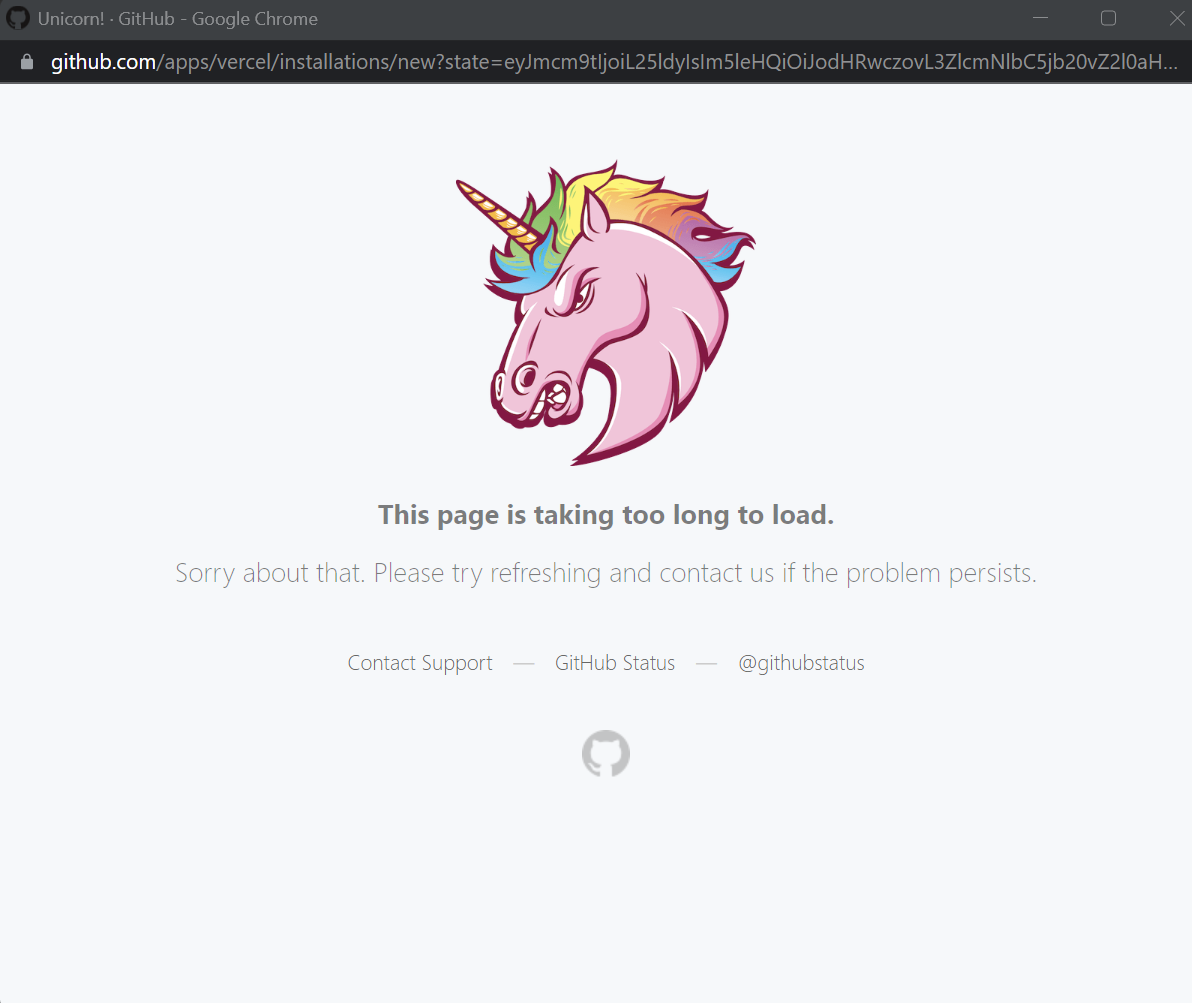 Deploying to Vercel and Netlify: This page is taking too long to load. (Unicorn) · community ...
