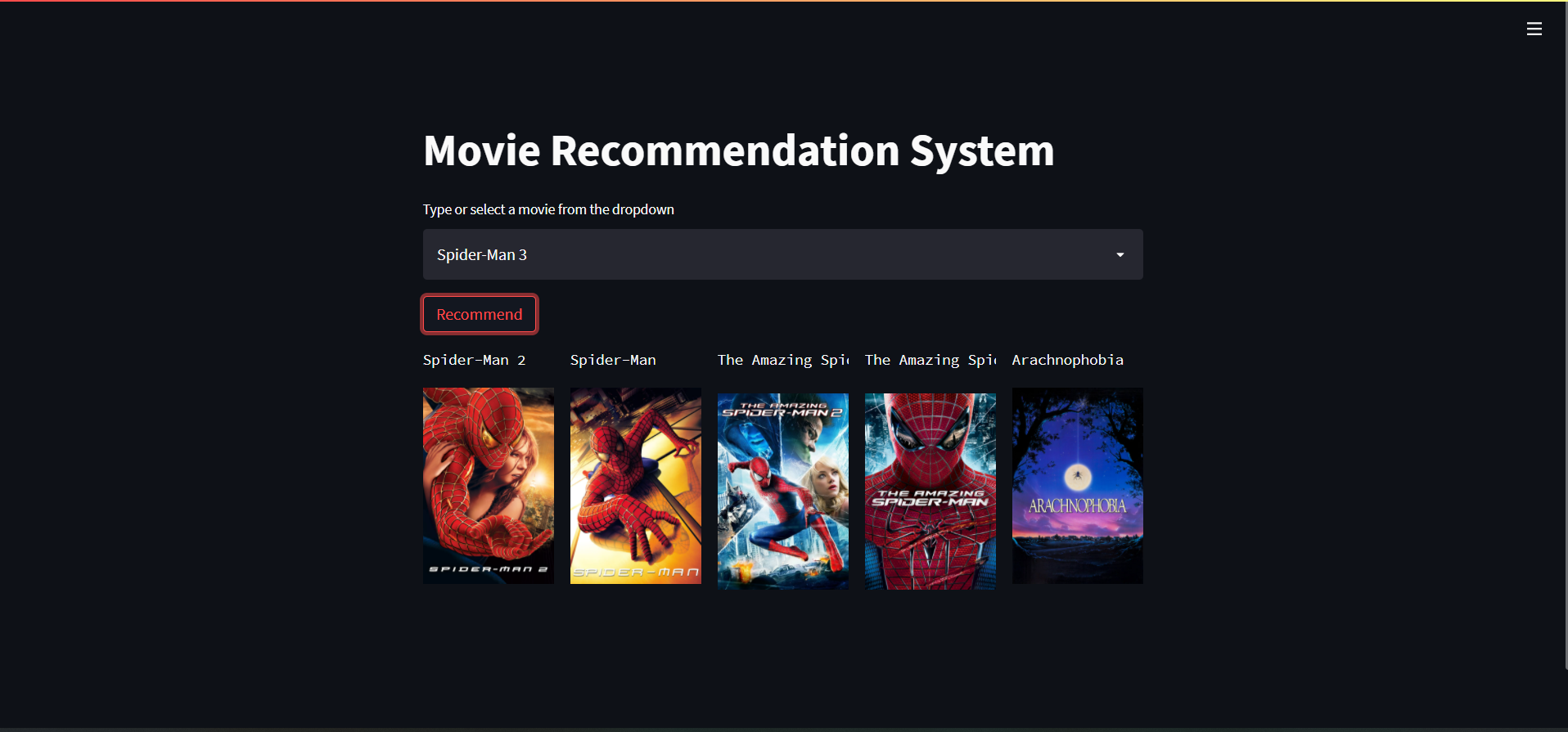GitHub - Anishad00/Movie_Recommender_Sys: Recommend movies accoding to ...