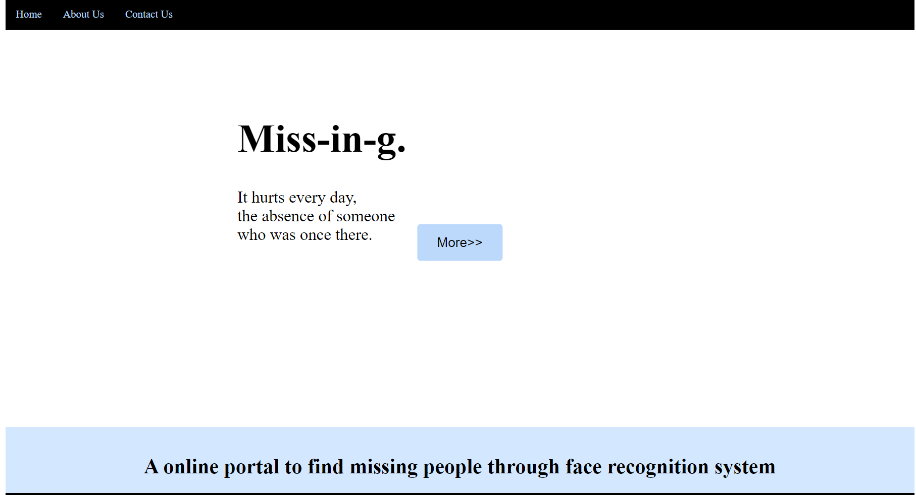 GitHub - pratikshamkothawade/Face-Recognition-System: MISS_IN_G App ...