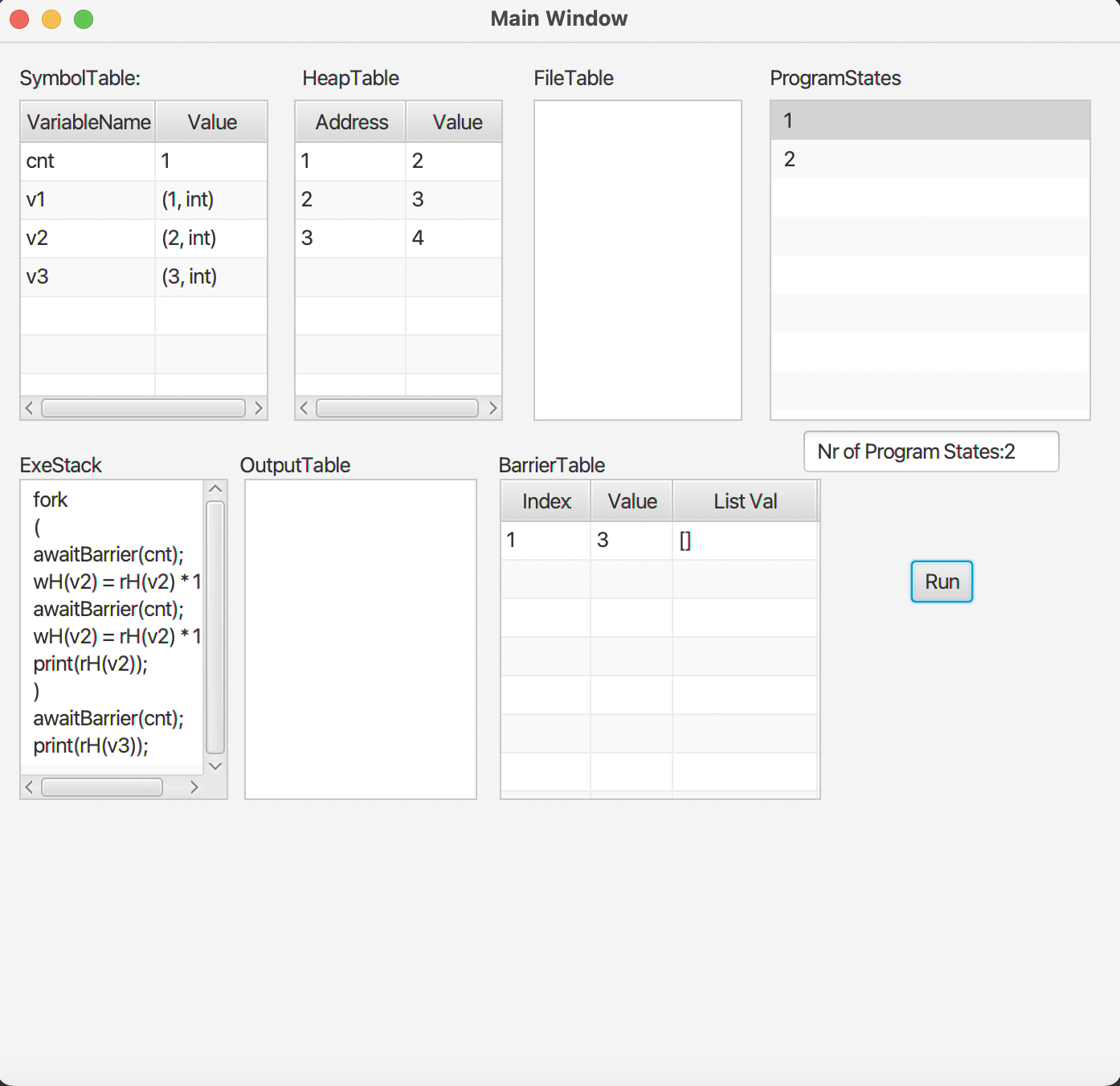 GitHub - stefaniamangir6/Toy-Language-Interpreter: Complex project using Model-View-Controller ...