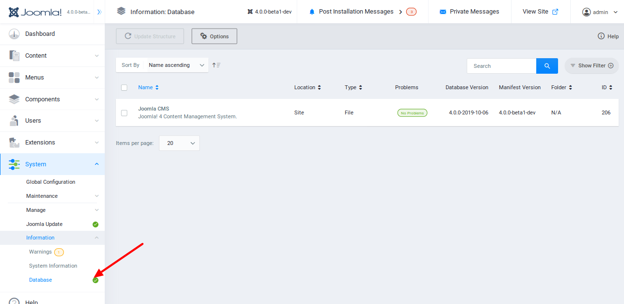 Not all items of left sidebar are accessible. · Issue #34 · joomla-projects/j4adminui · GitHub
