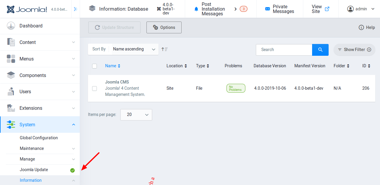 Not all items of left sidebar are accessible. · Issue #34 · joomla-projects/j4adminui · GitHub