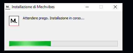 when i open the setup the loading bar stops at about one third through ...